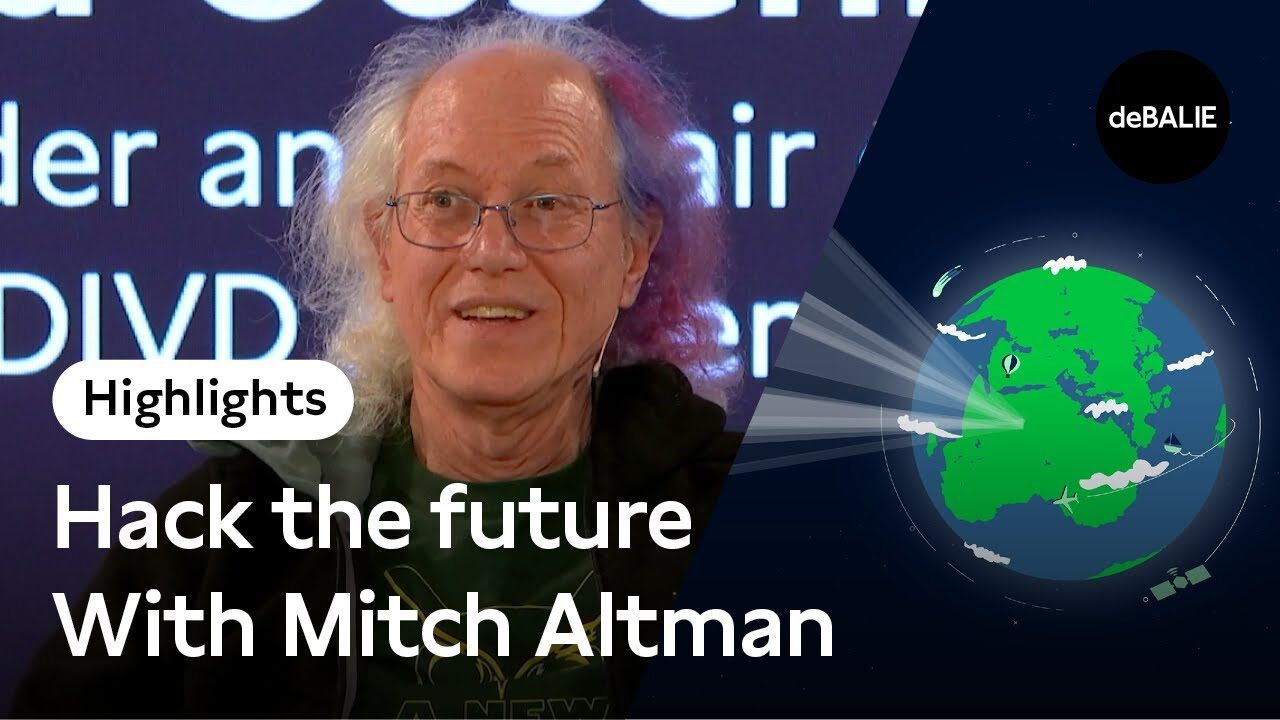 Hack the future with Mitch Altman | Techdenkers - De Balie